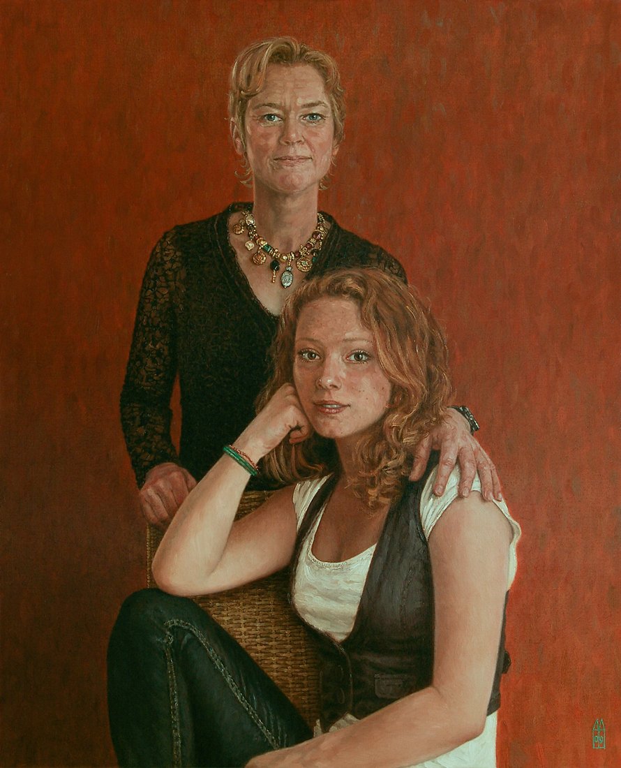 Portret vrouw - Rene Tweehuysen